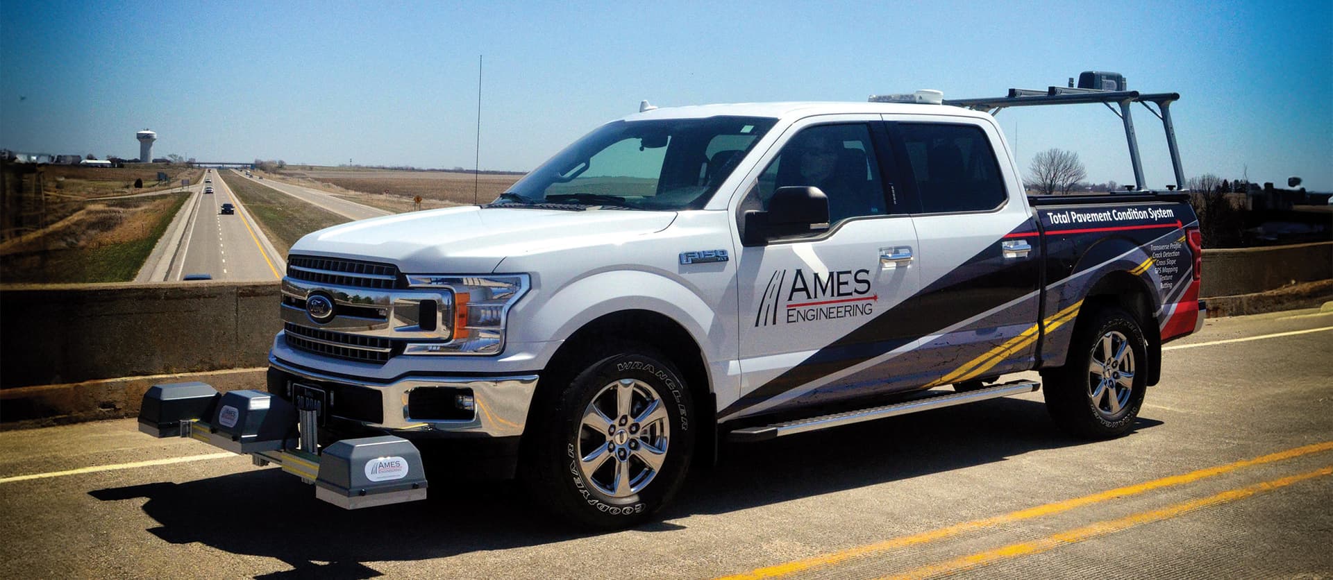 Ames Engineering | 8300 High Speed Inertial Road Profiler