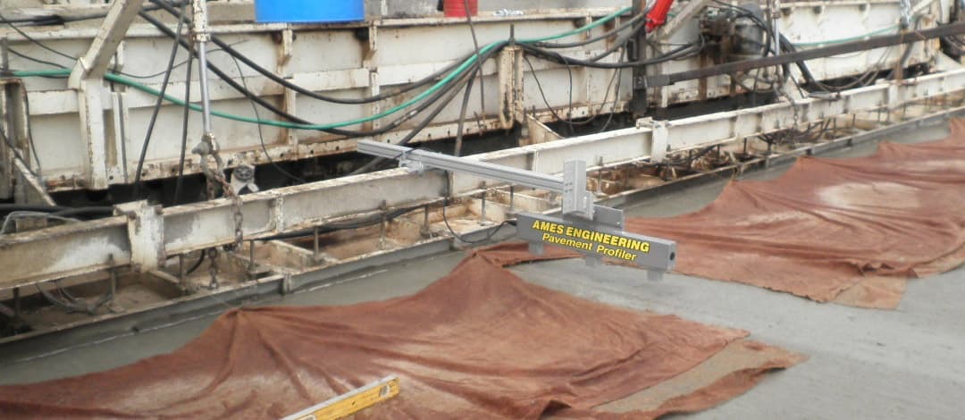 Ames Engineering | Paver-Mounted Real-Time Profiler